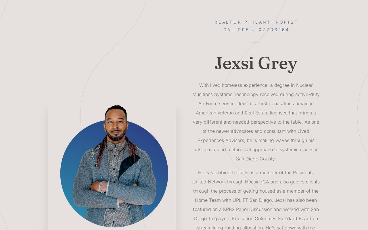 JeXsi Grey's Business Card